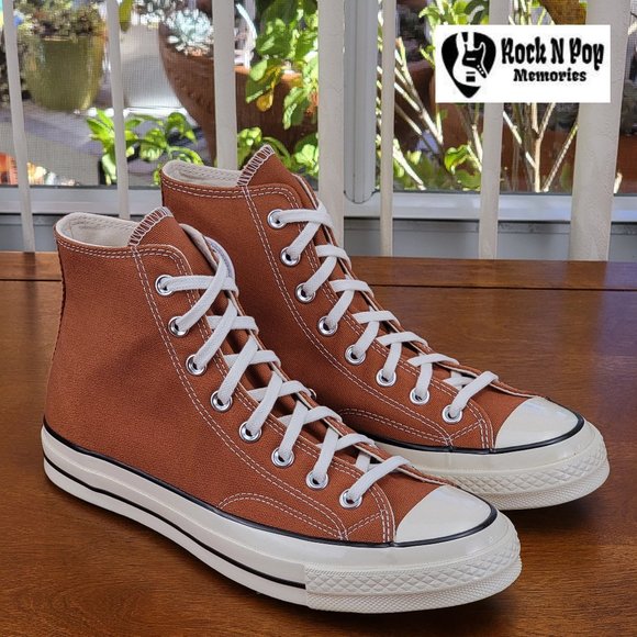 Converse | Shoes | Converse Mens Chuck 7 Hi Vintage Canvas A04588c Tawny Owlegretblack | Poshmark